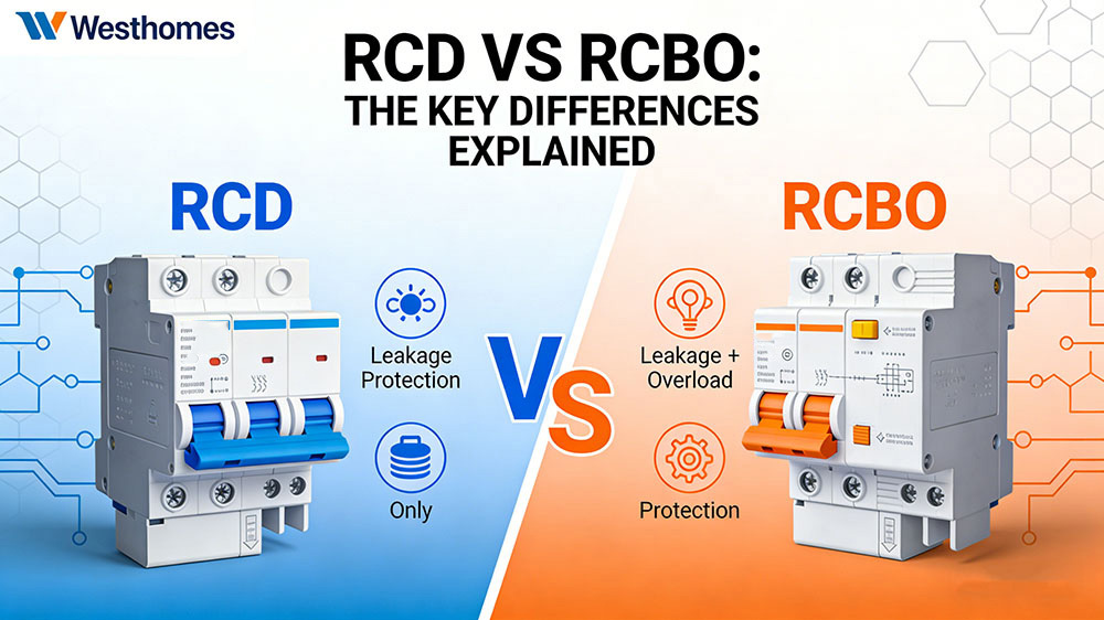 Difference Between RCD and RCBO Explained - Westhomes